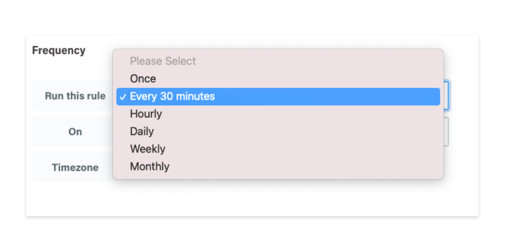 Automation Rules Every 30 Minutes | Adzooma