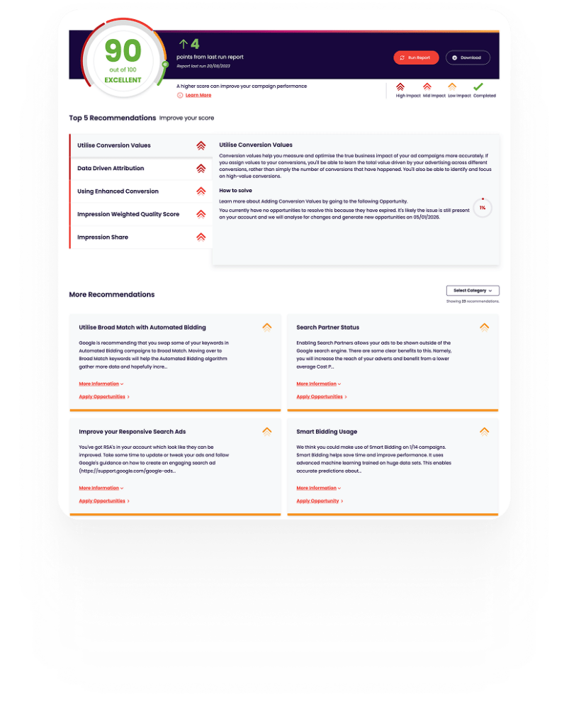 PPC, SEO & Website Audits | Adzooma Audit & Reporting Tools